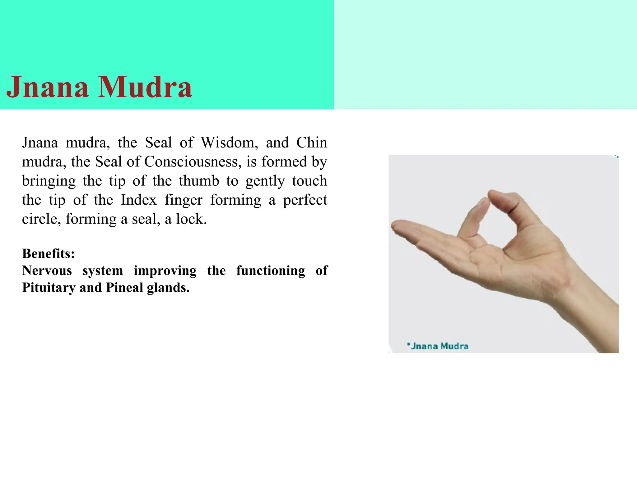 MUDRA PRACTICE FOR HEALTH AND WELL BEING | PPT