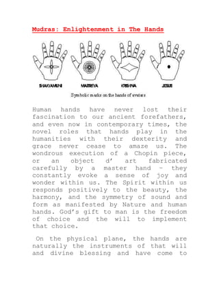 Mudras | DOCX