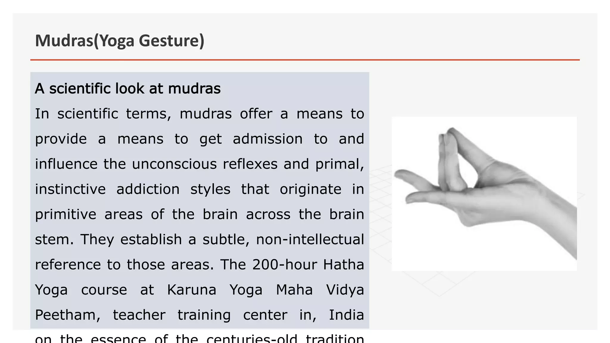 Mudras(Yoga Gesture). | PPT