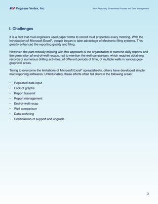 Mud Reporting: Streamlined Process and Data Management | PDF