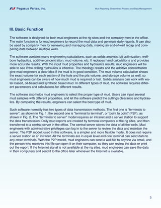 Mud Reporting: Streamlined Process and Data Management | PDF