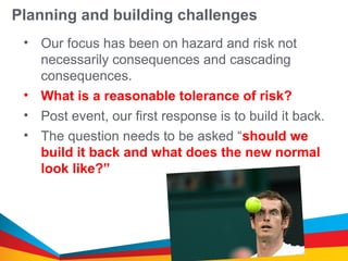 As risks unfold in cascading events | PPT