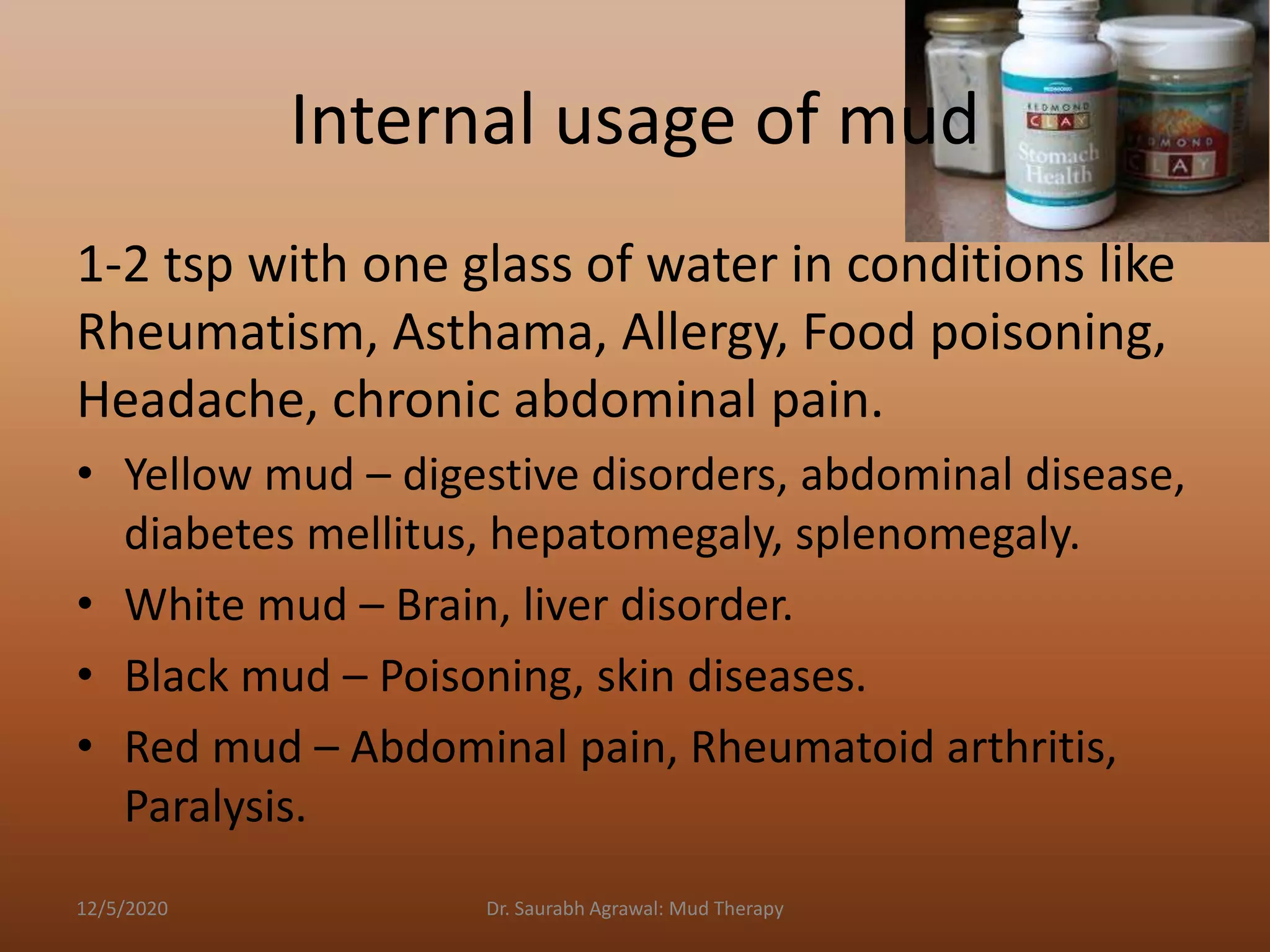 Mud therapy | PPTX