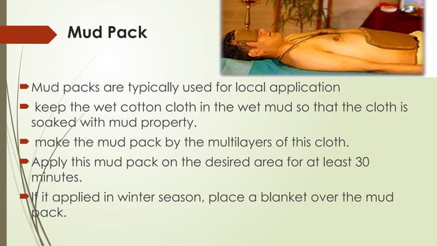 Mud therapy a naturopathy treatment.pptx