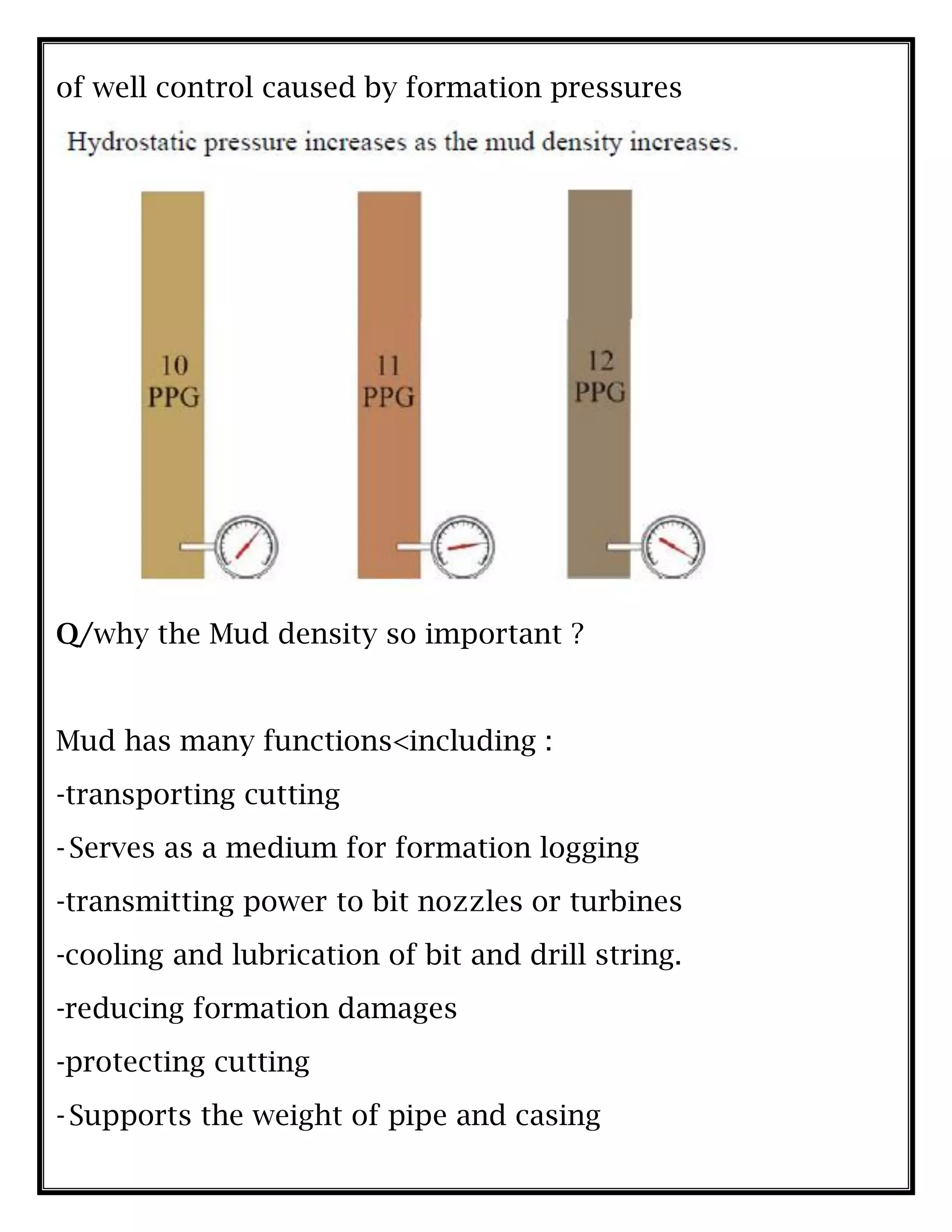 Mud balance test (drilling fluid lab test) | PDF