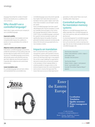 Controlled Language | PDF