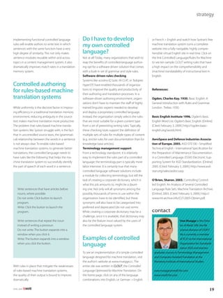 Controlled Language | PDF