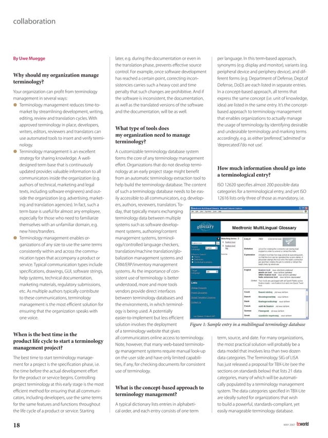 Terminology Management | PDF