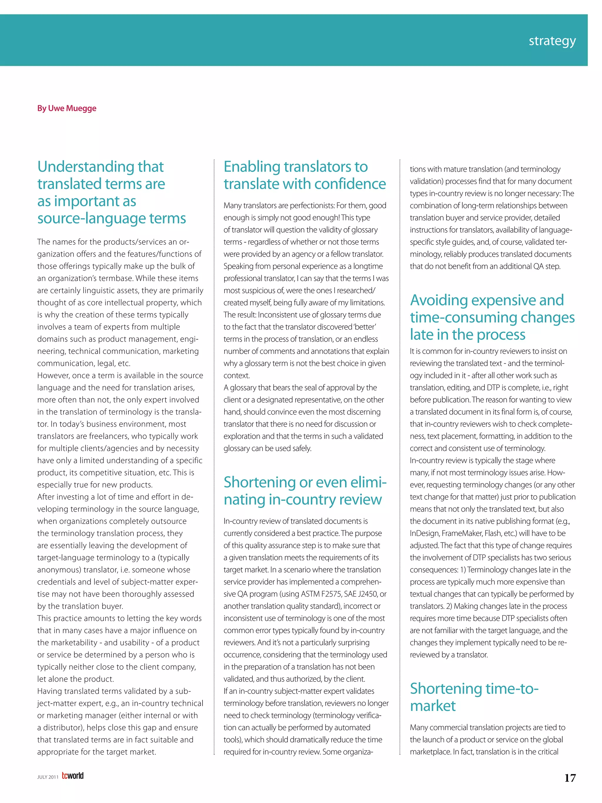 Terminology Validation | PDF