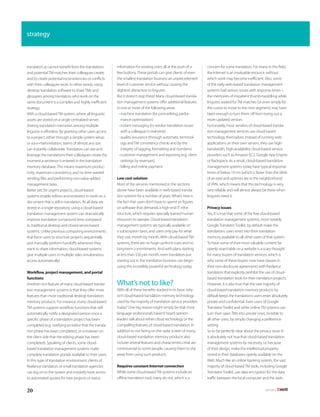 Cloud-based Translation Memory Systems | PDF