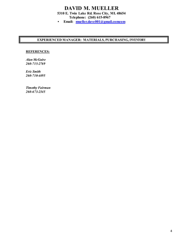 Mueller dave 10 7-15resume | PDF