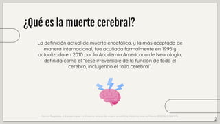 Muerte cerebral - Bioética versión corta | PDF