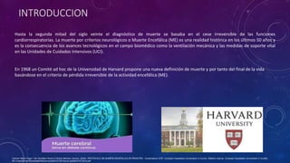 muerte cerebral en pediatria. hps. victor rodolfo marquez | PPTX