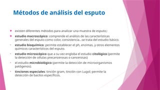 MUESTRA BIOLOGICA ESPUTO Y SECRECIONES.pptx