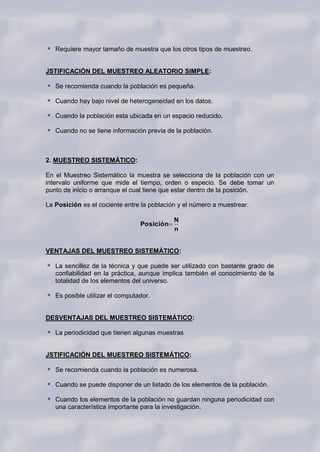 Muestreo | PDF