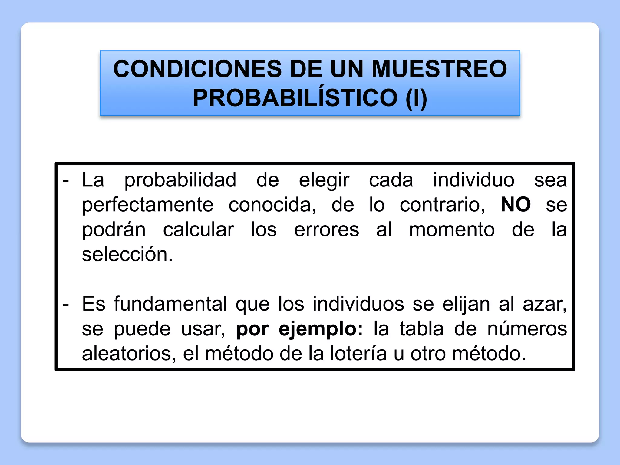 Tipos de muestreos | PDF