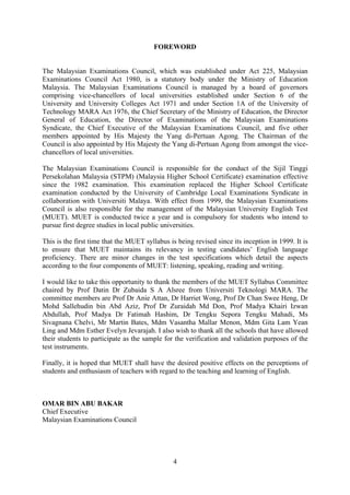 Muet STPM | PDF