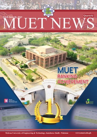 Mehran University Newsletter Vol-X, Issue-III, 2024 | PDF