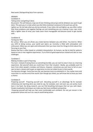 Muet exercises | PDF