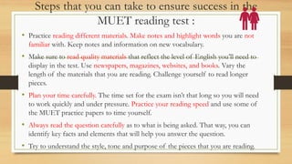 MUET INTRODUCTION READING GUIDE PAPER..pdf