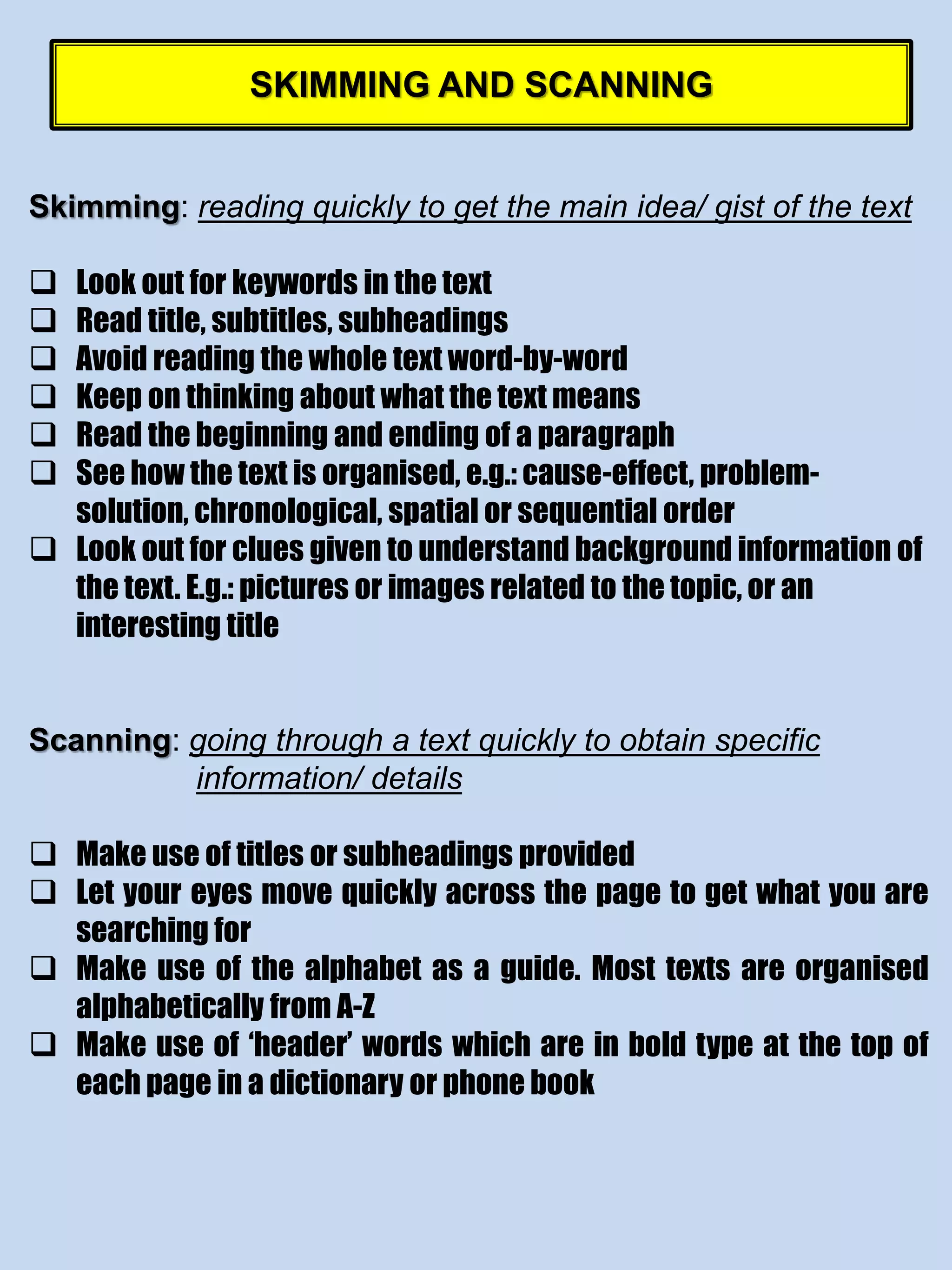 MUET MEIOW Notes for reading | PPTX