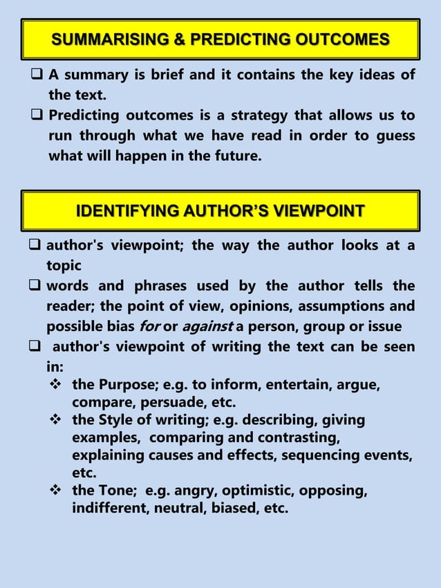 MUET MEIOW Notes for reading | PPTX | Books and Literature