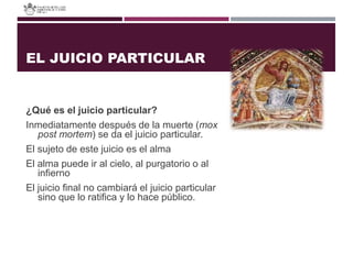 La Muerte y El Juicio Particular - FTPCL | PPTX