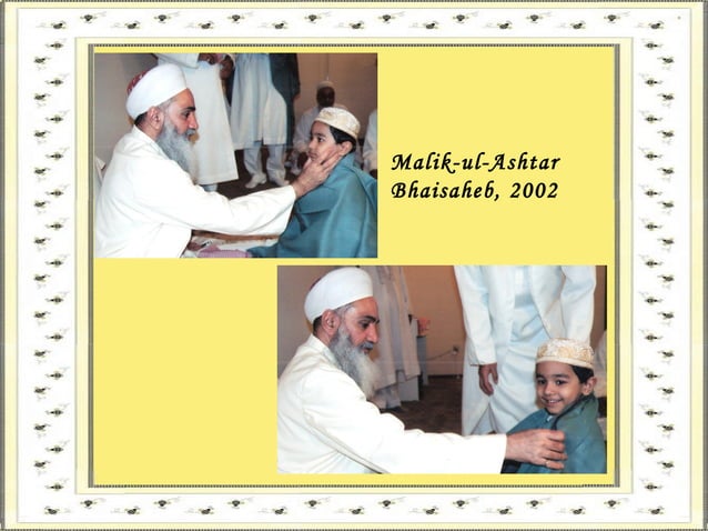 Mufaddal misaaq hadiya from mummy | PPT