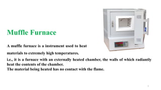 Muffle Furnace | PPTX