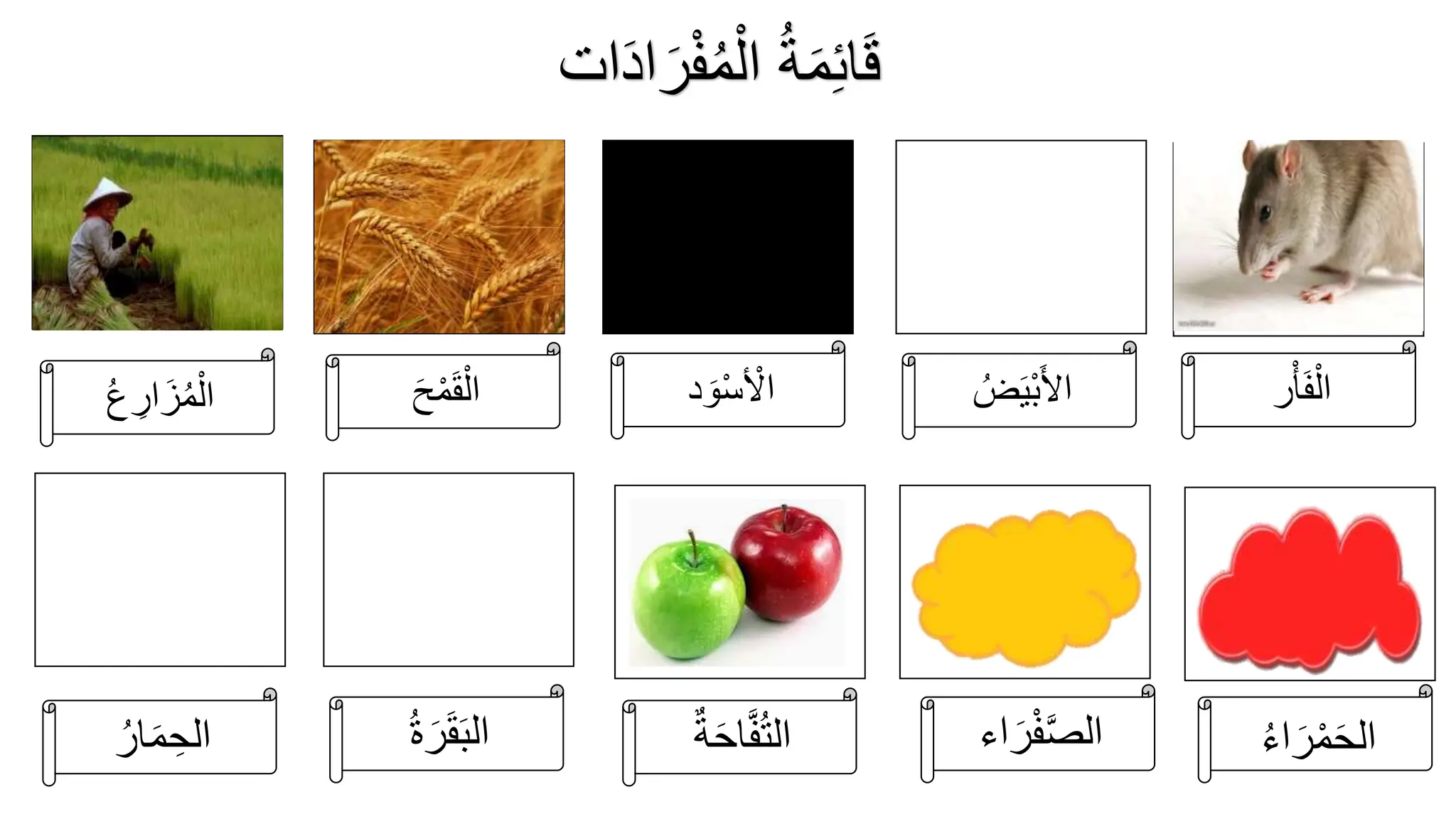 kamus mufradat bahasa arab sekolah rendah.pptx