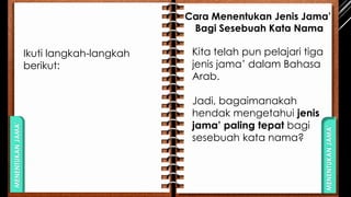 Mufrad Muthanna Jama' (Singular, Dual, Plural) | PDF