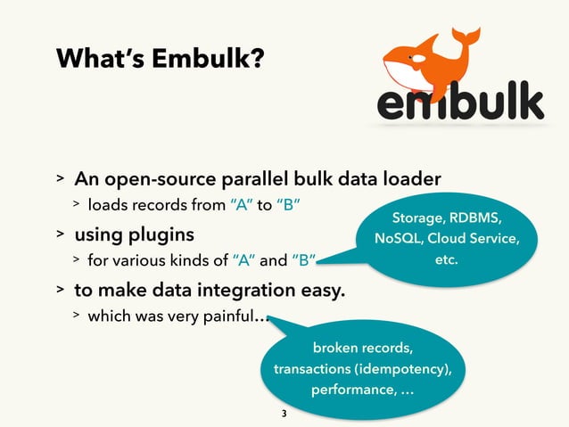 Using Embulk at Treasure Data | PDF | Cloud Computing | Internet