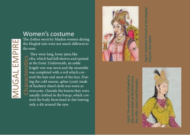 Mughal costume, textile and jewellery