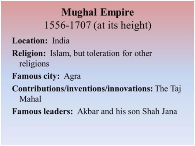 Mugal empire | PPT