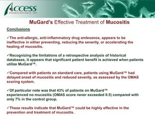 MuGard for Oral Mucositis | PPTX
