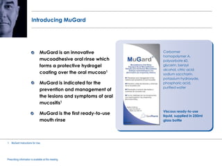 Access Pharma/SpePharm- MuGard | PPT