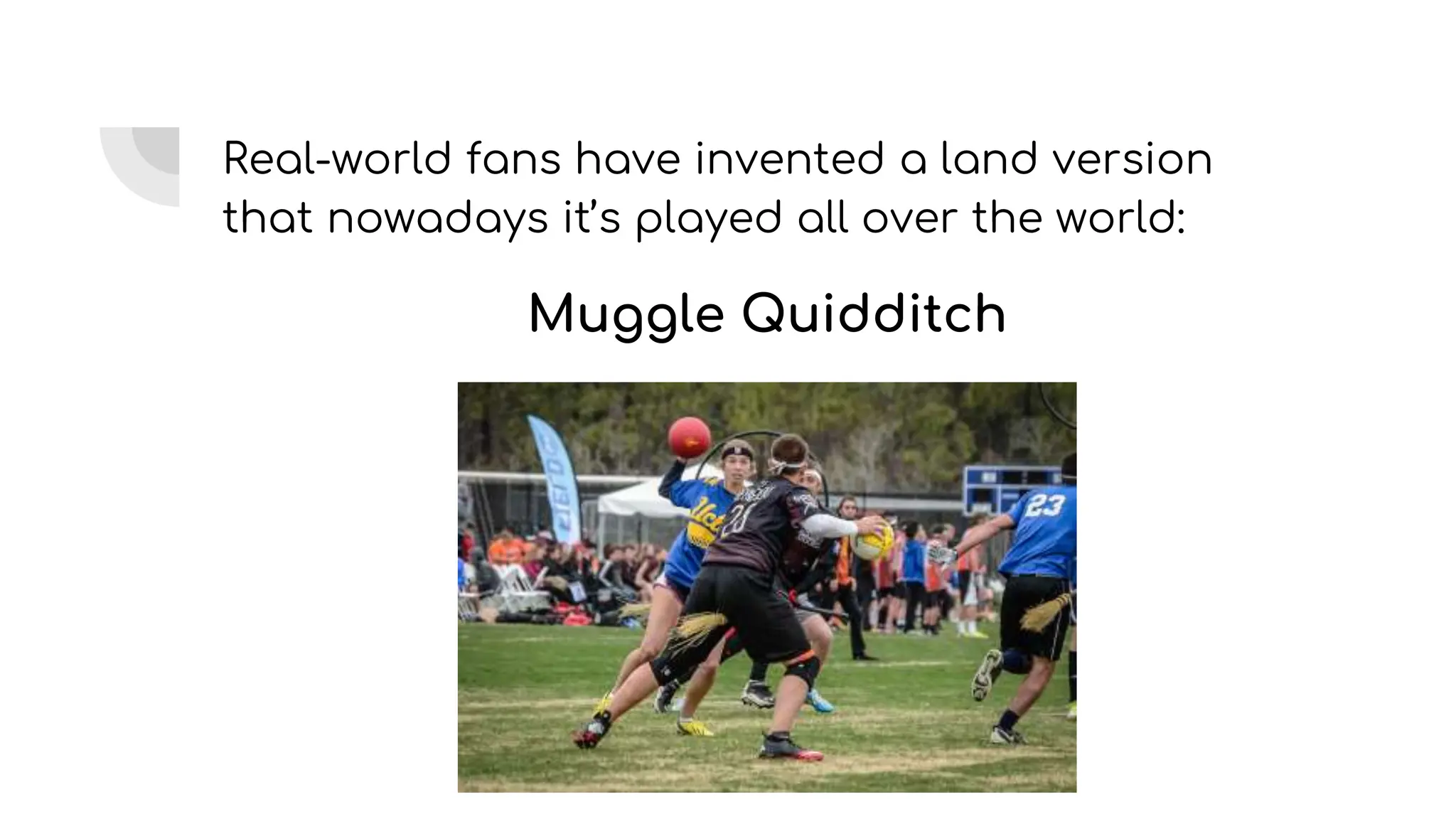 Muggle Quidditch Sport from Harry Potter | PPTX