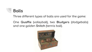 Muggle Quidditch Sport from Harry Potter | PPTX