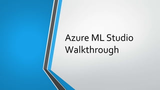 Accelerating Data Science and Machine Learning Workflow with Azure ...