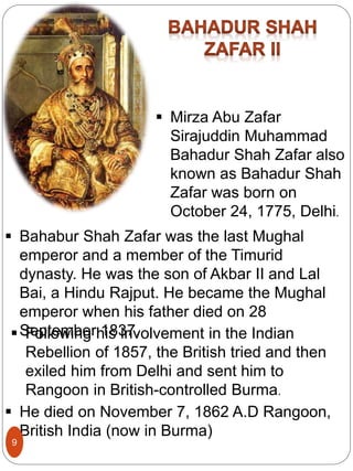 Mughal ppt By Jyotibhooshan Chaturvedi | PDF