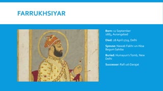 Mughal Emperors Of India | PPTX