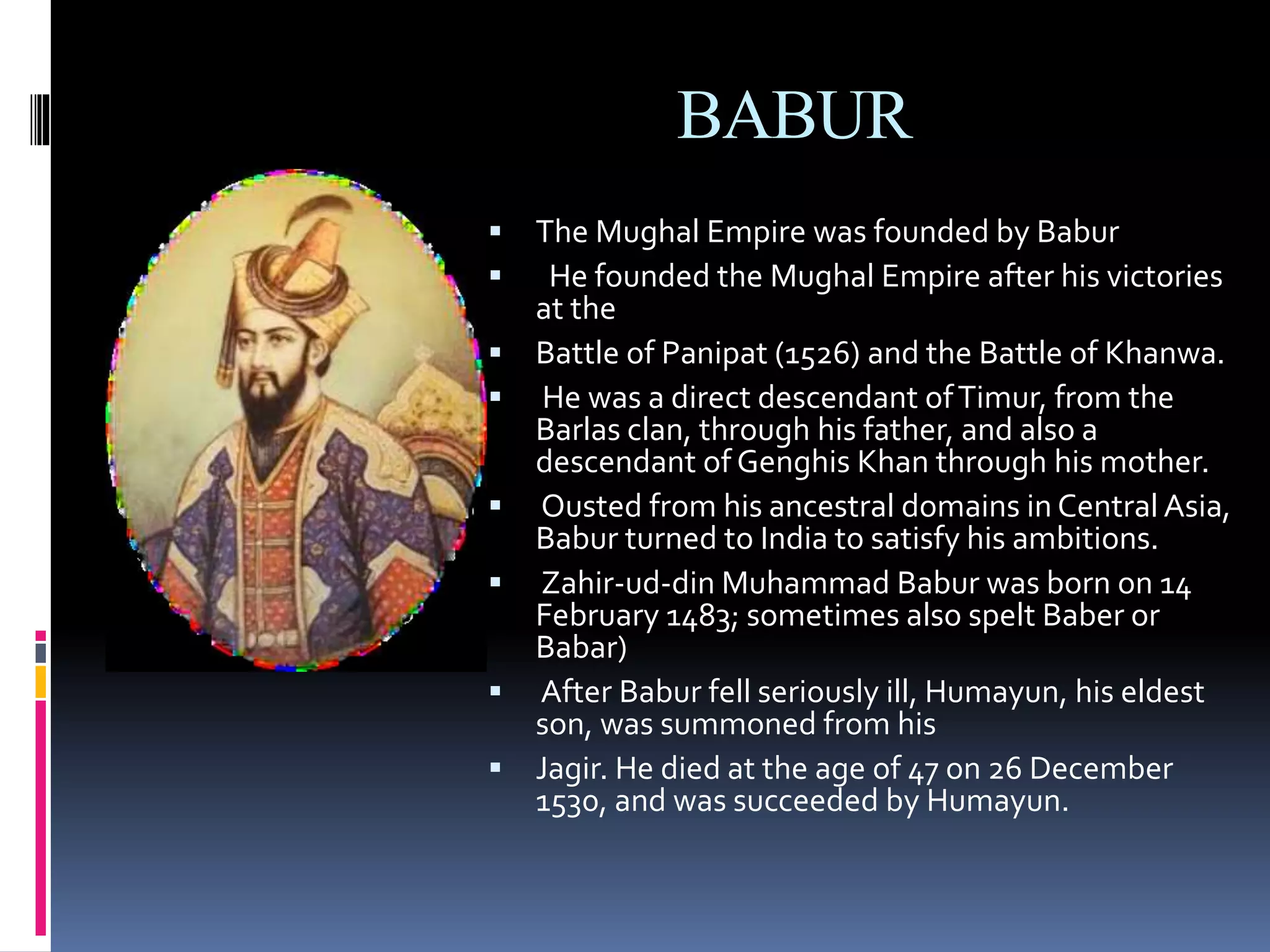 Mughal Dynasty | PPTX