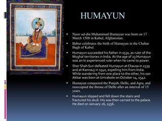 Mughal Dynasty | PPTX | Celebrity Families | Pop Culture