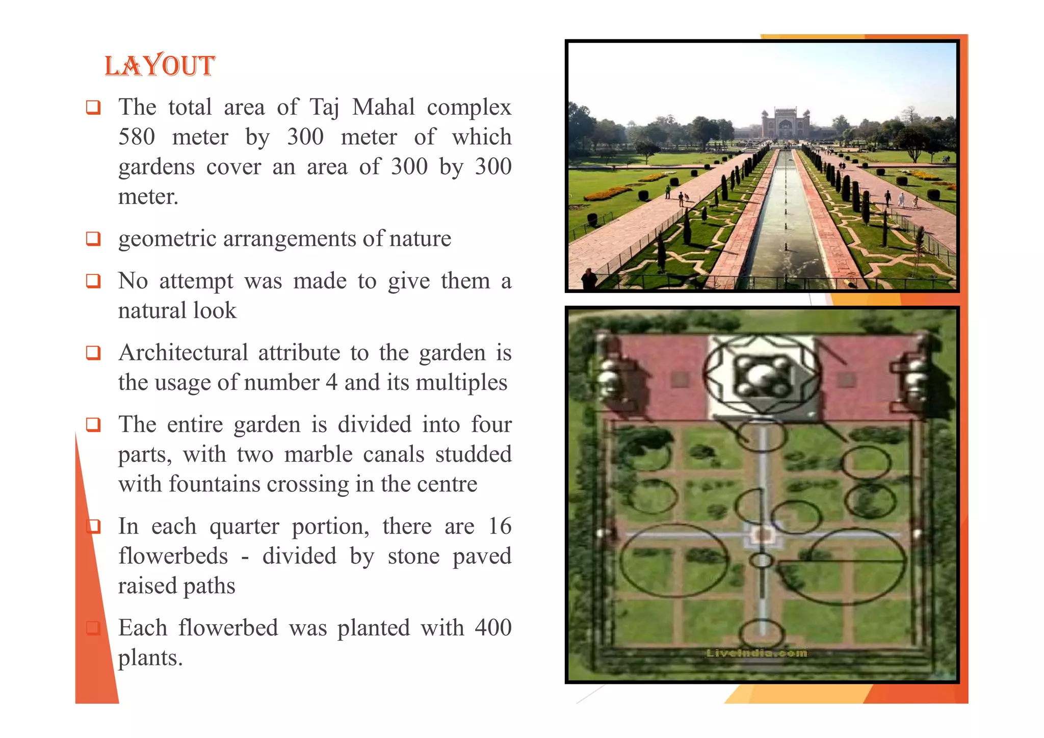 presentation on mughal garden( landscape architecture) | PDF