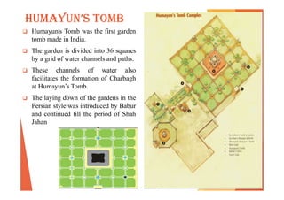 presentation on mughal garden( landscape architecture) | PDF