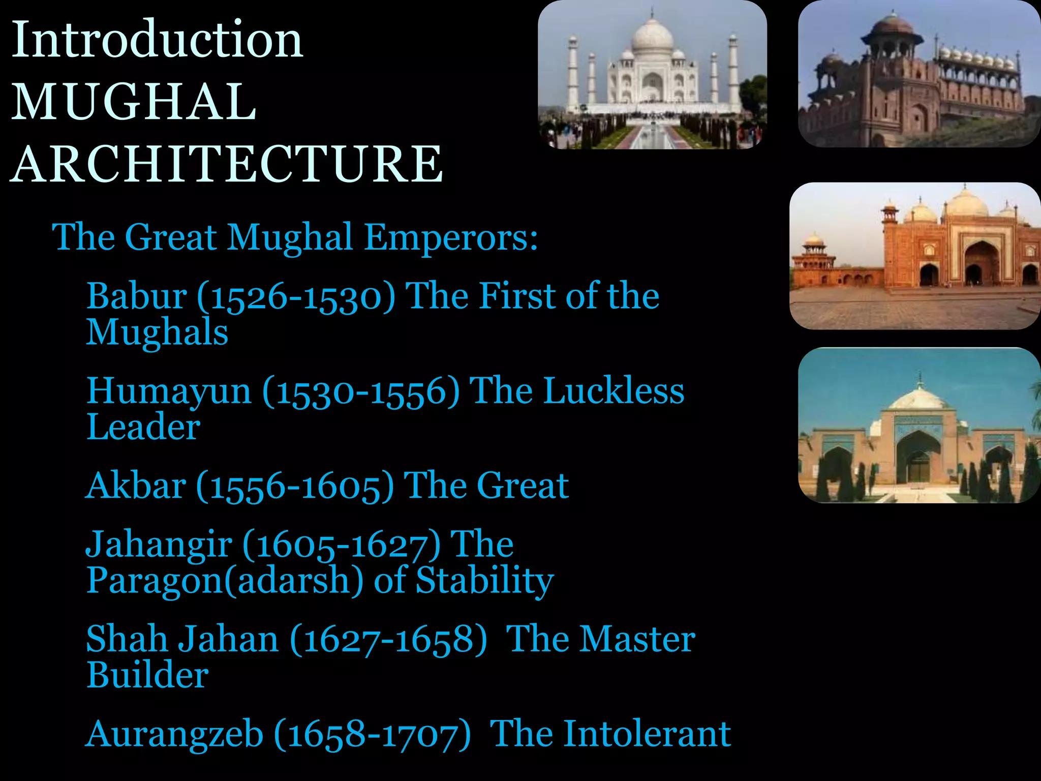 Mughal architecture | PPTX