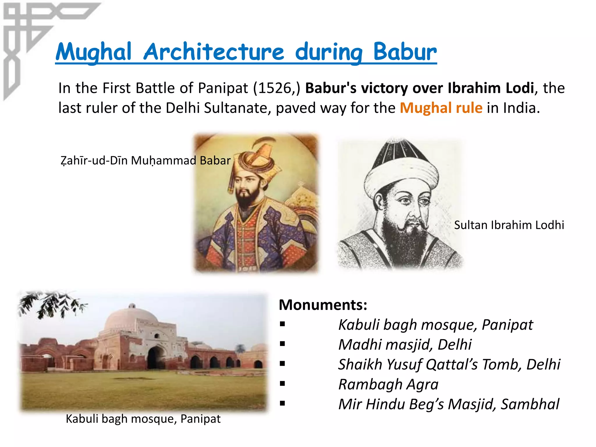 Mughal Architecture_Tania Bera.pptx