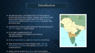 Mughal art and architecture | PPTX