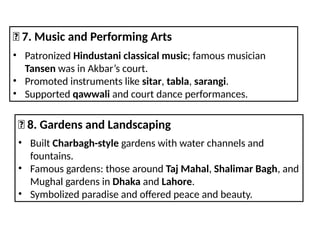Mughal Amal's Cultural contribution.pptx