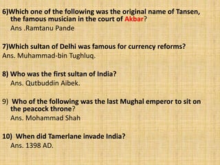Mughal empire | PPTX